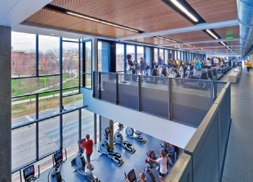 High Praise for Mondo Flooring at Iowa University Recreation Center